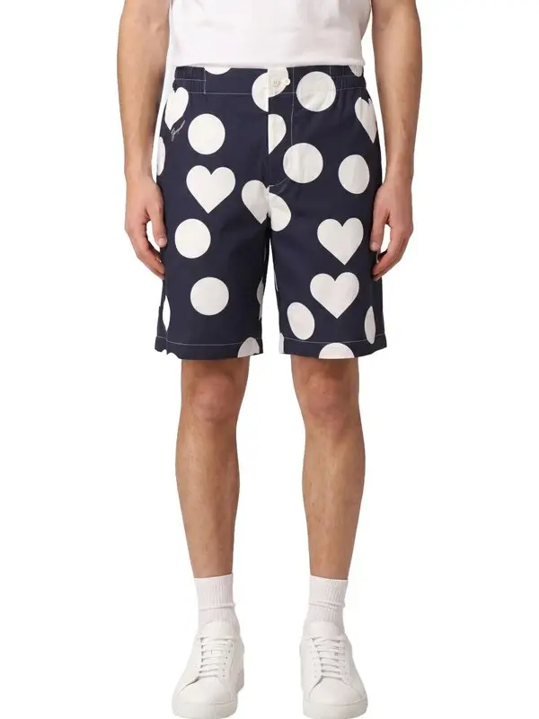 Jacquemus Printed Cotton Shorts - Multicolor