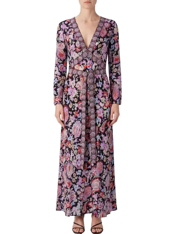 Rixo Maxi Dress - Pink