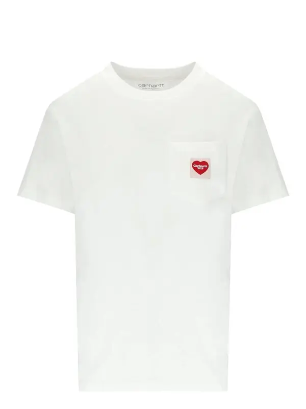 Carhartt Work In Progress Pocket Heart T-shirt - White
