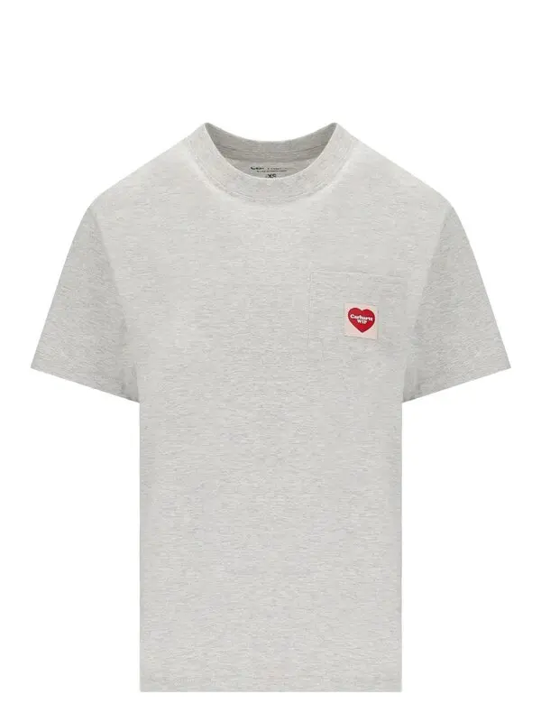 Carhartt Work In Progress Pocket Heart T-shirt - Grey