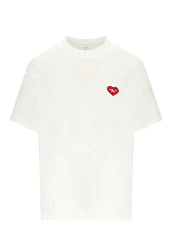 Carhartt Work In Progress Heart Patch T-shirt - White