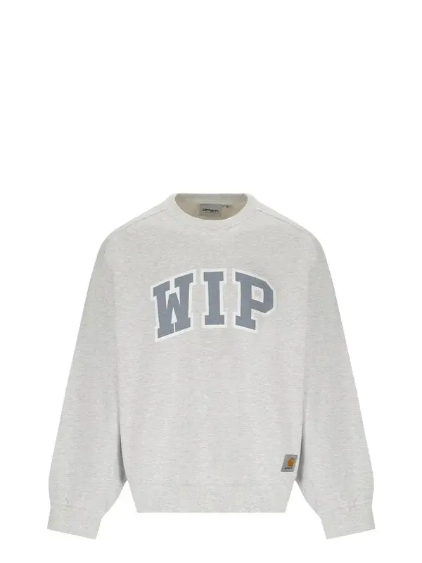 Carhartt Work In Progress Embroidered Logo Sweatshirt - Grey
