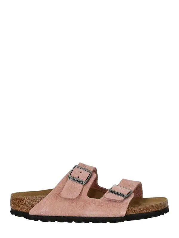BIRKENSTOCK Arizona Suede Sandals - Pink