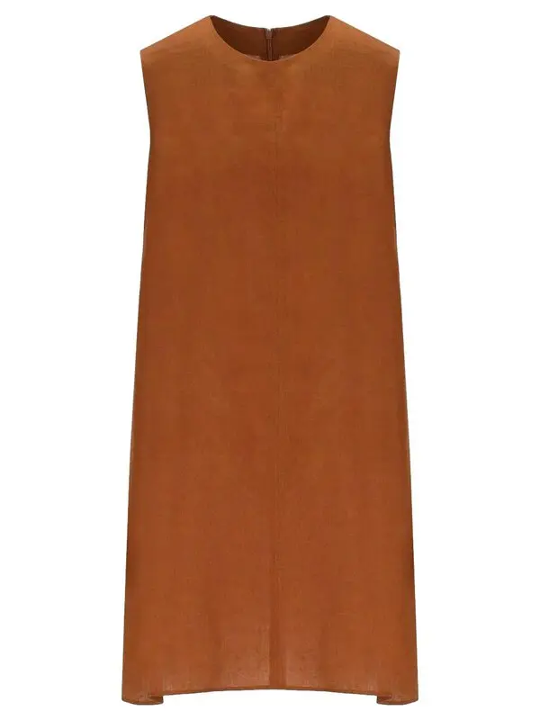 Max Mara Valanga Linen Dress - Orange