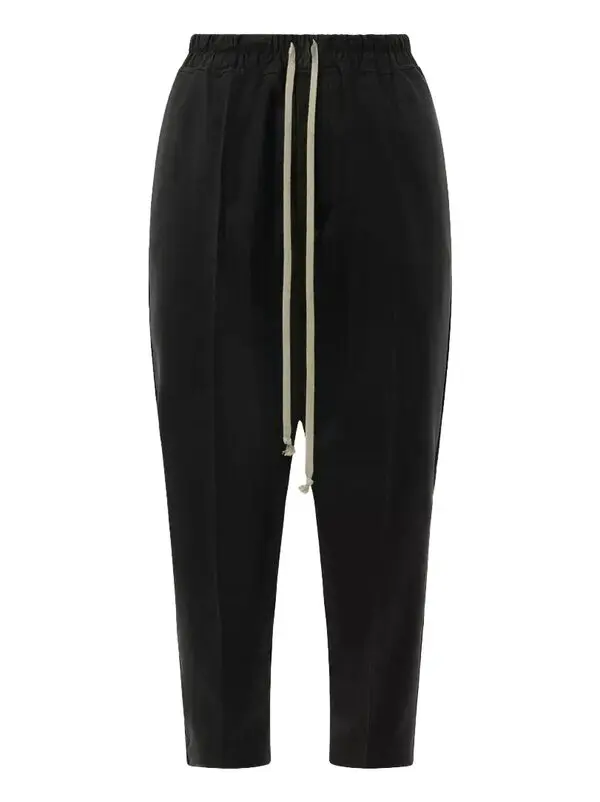 Rick Owens Astaires Drawstring Trousers - Black