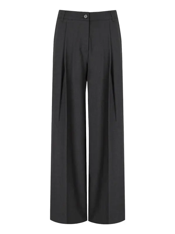 TWINSET Wide Leg Trousers - Grey