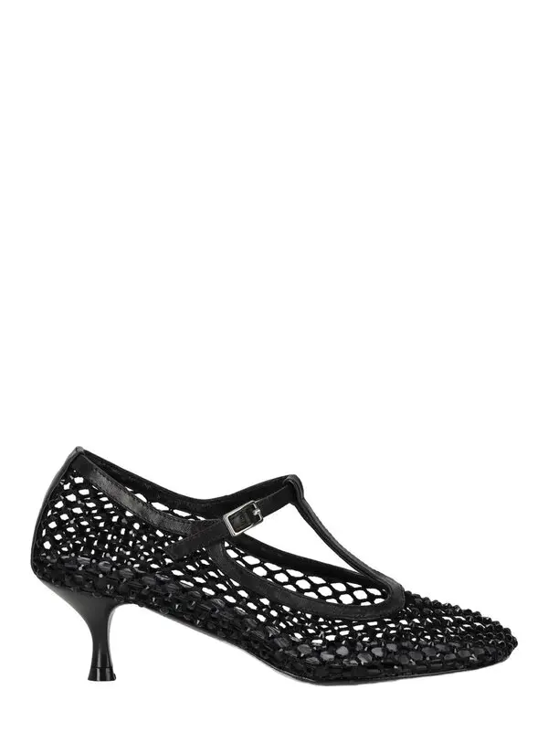 STRATEGIA Jewels Pump - Black