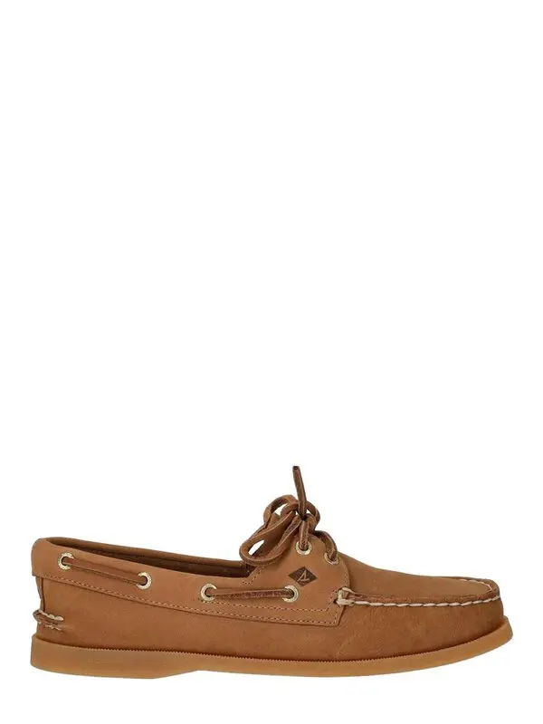Sperry Peanut Leather Loafer - Tan