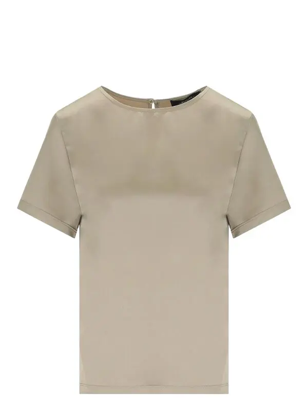 Max Mara Satin Blouse - Beige