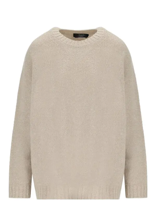 Max Mara Pesco Alpaca-blend Crewneck Sweater - Beige
