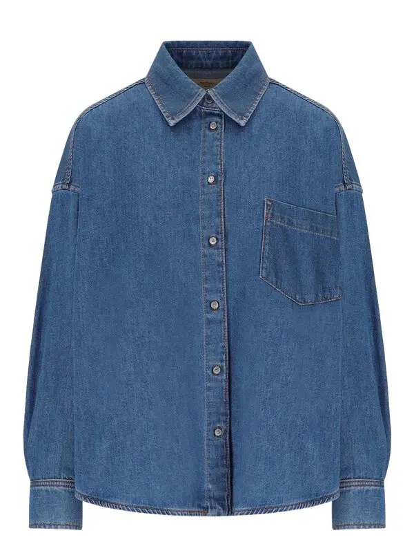 Max Mara Foggia Denim Shirt - Blue