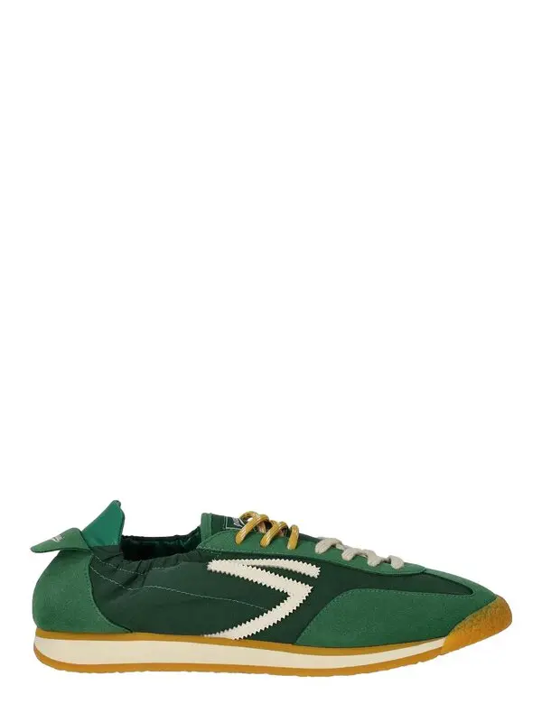 PURAAI Panther Vintage Nylon Sneaker - Green