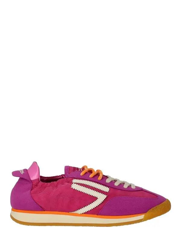 PURAAI Panther Vintage Nylon Sneaker - Fuchsia