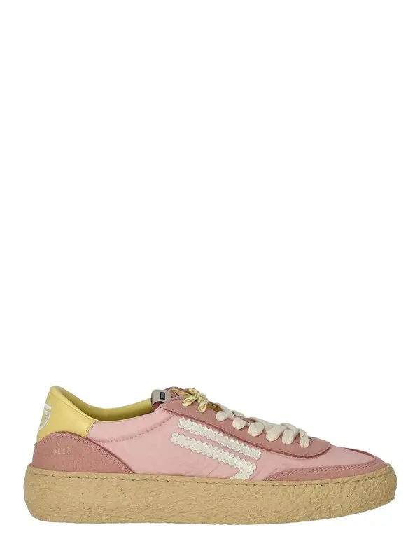 PURAAI Polly Lace-up Sneakers - Pink