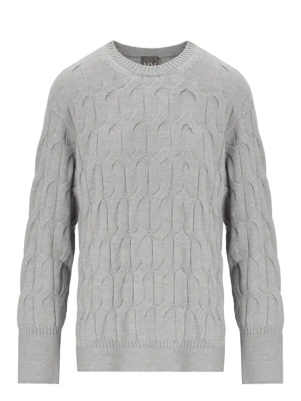 Max Mara Quid Crewneck Jumper - Grey