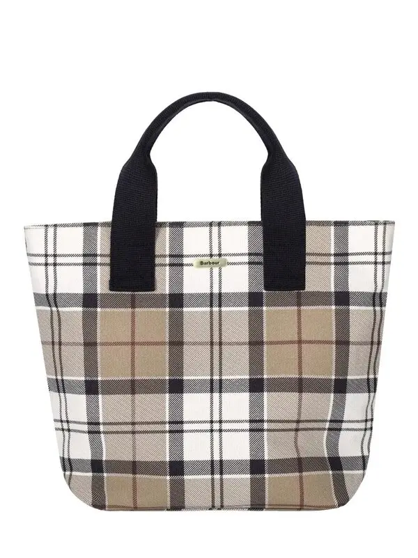 Barbour Maisy Tartan Tote Bag - Beige