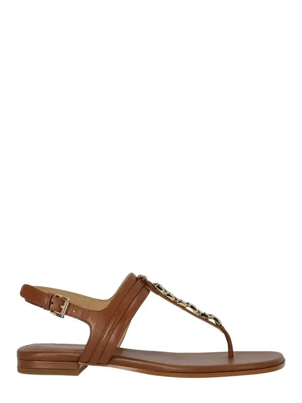 Michael Kors Marcia Thong Sandal - Tan