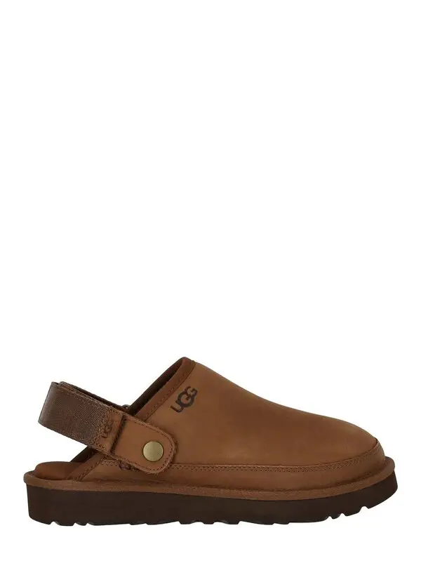 UGG Goldencoast Ii Waterproof Nubuck Clogs - Brown