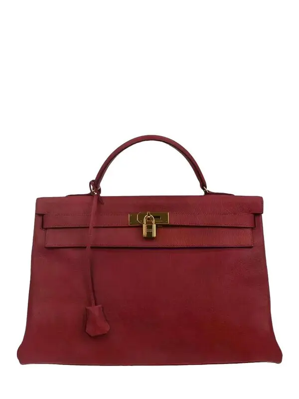 Hermès Kelly Sellier Bag - Red