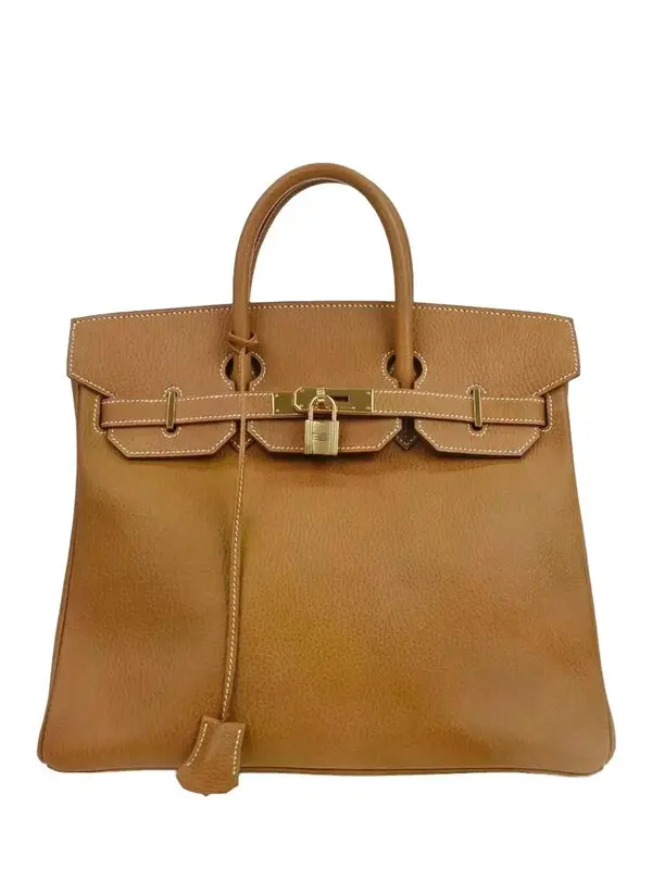 Hermès 1999 Haut À Courroies Tote Bag - Neutrals