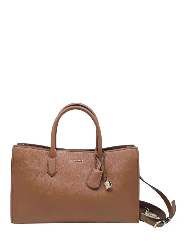 Michael Kors Scarlett Leather Tote Bag - Brown