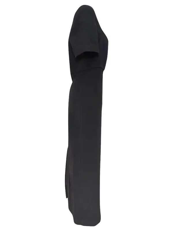 Roland Mouret Wool Midi Dress - Black