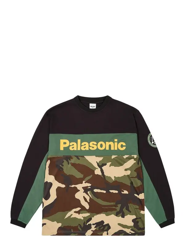 PALACE Hi Ya Long Sleeve Woodland Camo Shirt - Multicolor
