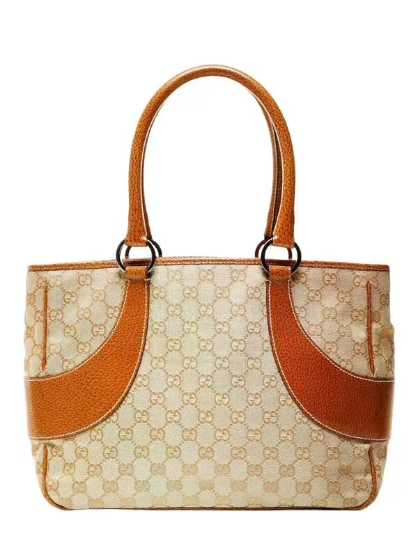 Gucci Gg Canvas Tote Bag - Neutrals