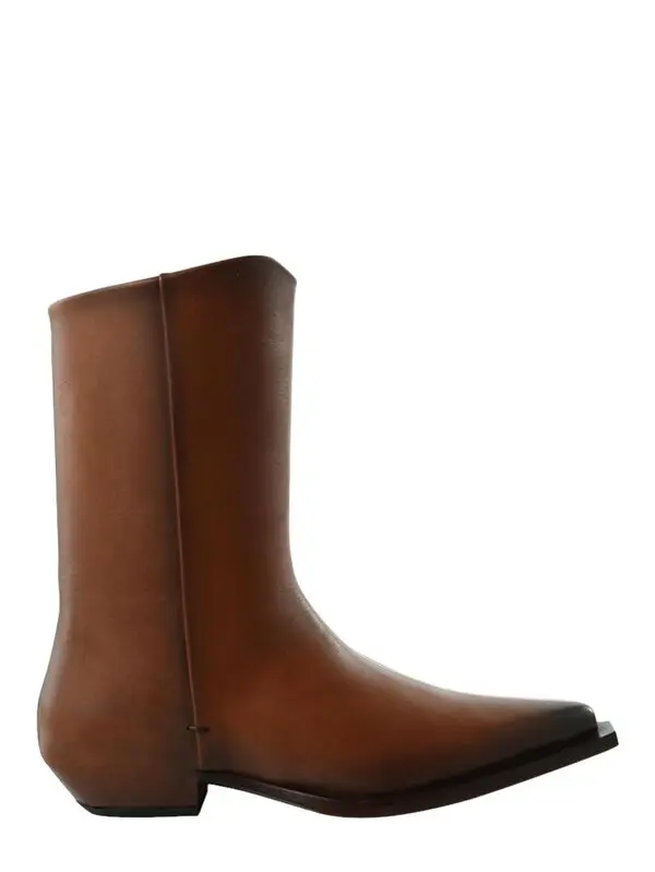Calvin Klein Ankle Boots - Tan