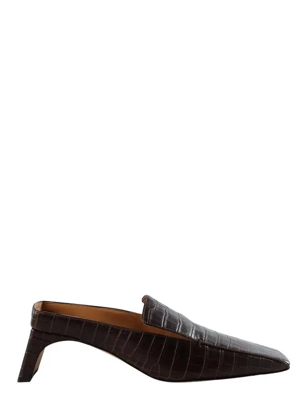 Calvin Klein Kitten Heel Loafer - Black