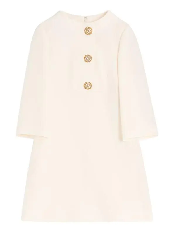 Valentino Garavani Crepe Couture Short Dress - Ivory