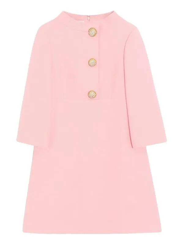 Valentino Garavani Crepe Couture Short Dress - Light Pink