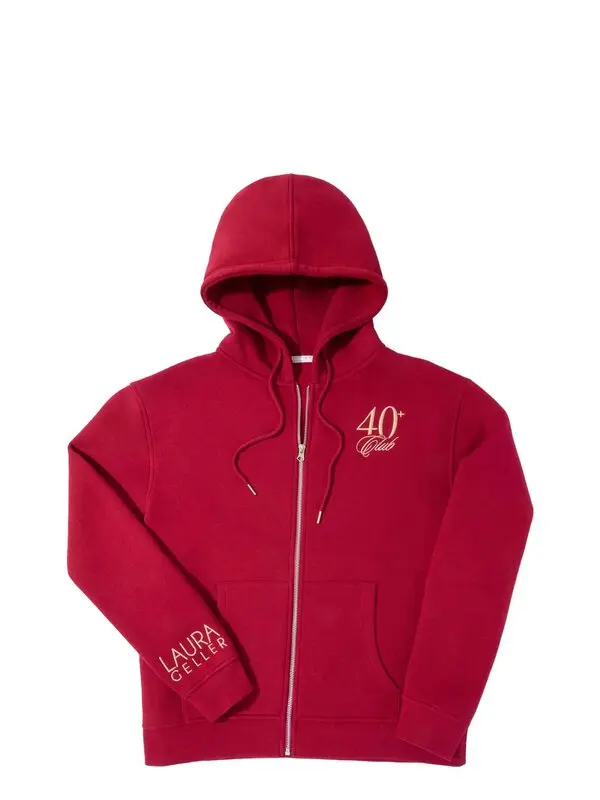 Laura Geller Beauty 40+ Club Full Zip Hoodie - Multicolor
