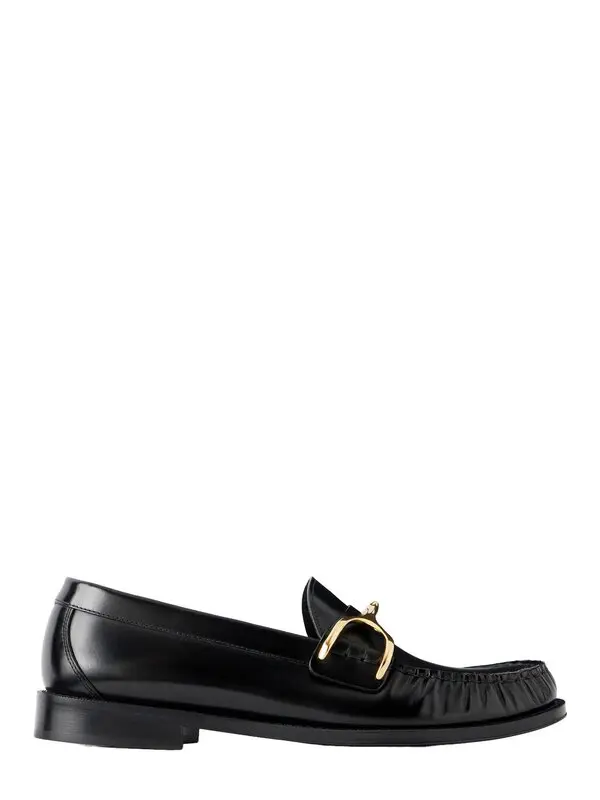 Alexander McQueen Leather Loafers - Black