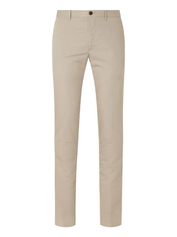 SLOWEAR Tailored Tapered Suit Trousers - Neutrals