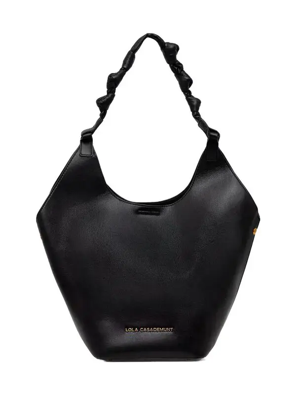 Lola Casademunt Knotted Handle Tote Bag - Black