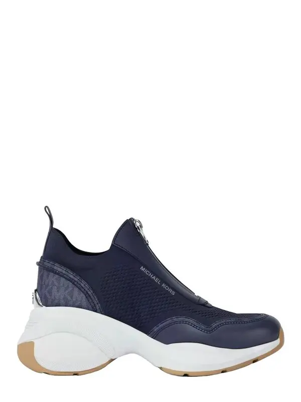 Michael Kors Zuma Zip-fastening Sneakers - Blue