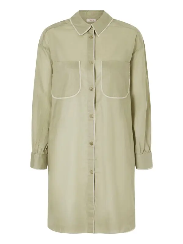 ERES Phare Cotton Shirt - Green