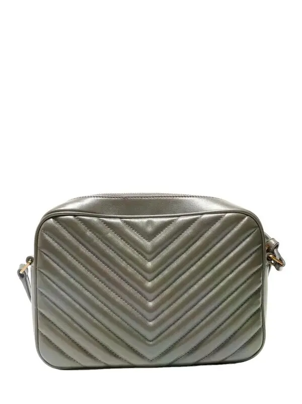 Saint Laurent Lou Shoulder Bag - Grey