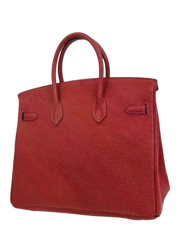 Hermès 2005 25 Birkin Tote Bag - Red