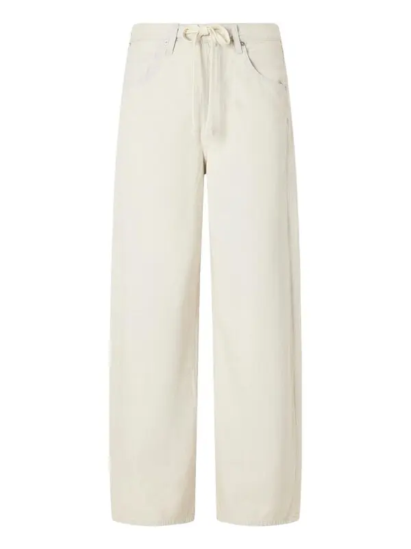 Citizens Of Humanity Brynn Mid-rise Wide-leg Jeans - Neutrals