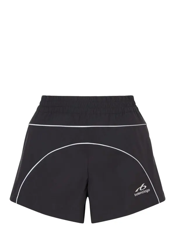 Balenciaga Shell Shorts - Black