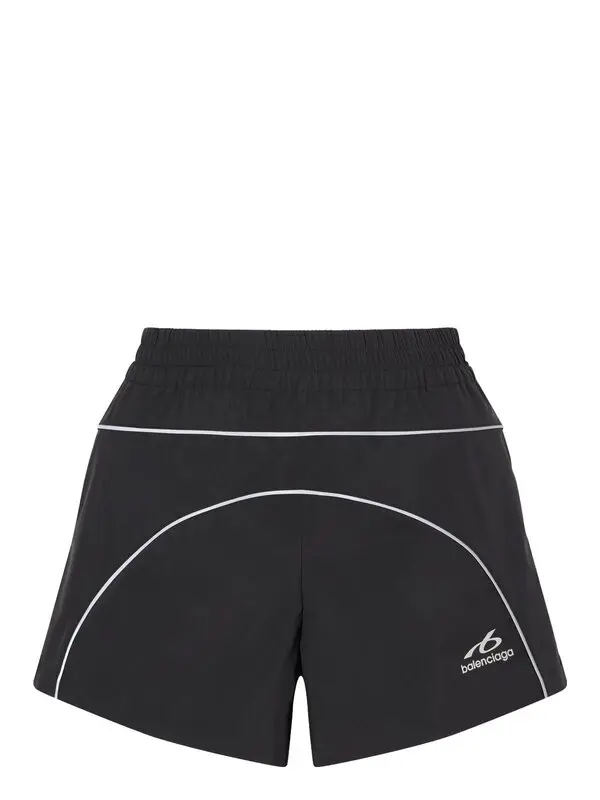 Balenciaga Shell Shorts - Black