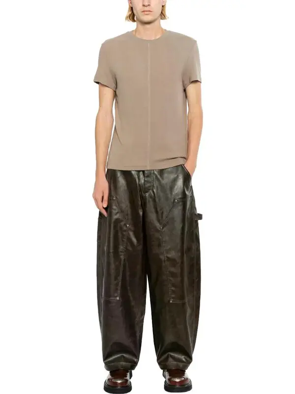 TEAM WANG DESIGN Reset T-shirt - Brown