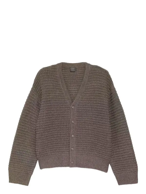 TEAM WANG DESIGN Reset Cardigan - Brown