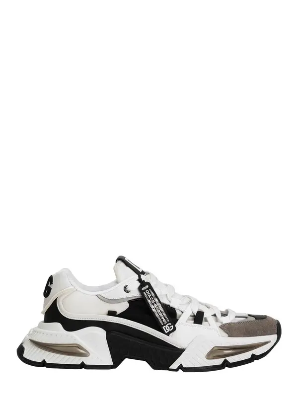 Dolce & Gabbana Mixed-material Airmaster Sneakers - Multicolor