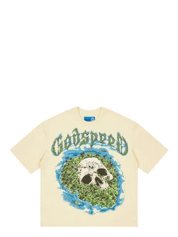 GODSPEED Skull Island Ii T-shirt - Bone