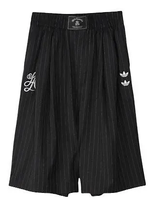 Adidas X Willy Chavarria Wc Pinstripe Short - Black/white