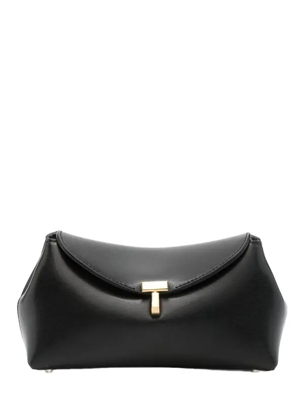 TOTEME Mini Leather Clutch - Black