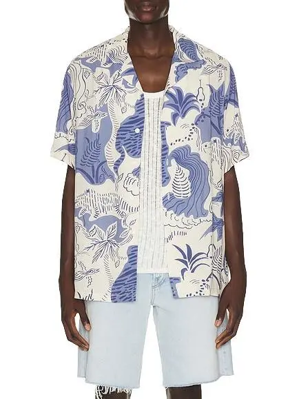 Oas Mystea Rocco Shirt - Blue